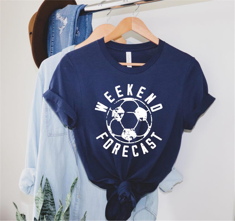 Custom Soccer Shirt - Weekend Forecast - Soccer Mama Shirt - Soccer Mom ...
