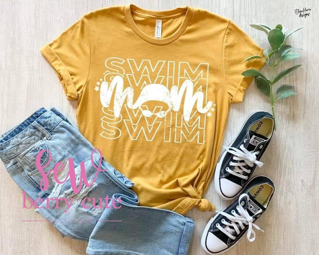 Swim Mom T-shirt - Swim Mom Tee - Swim Mama - Etsy