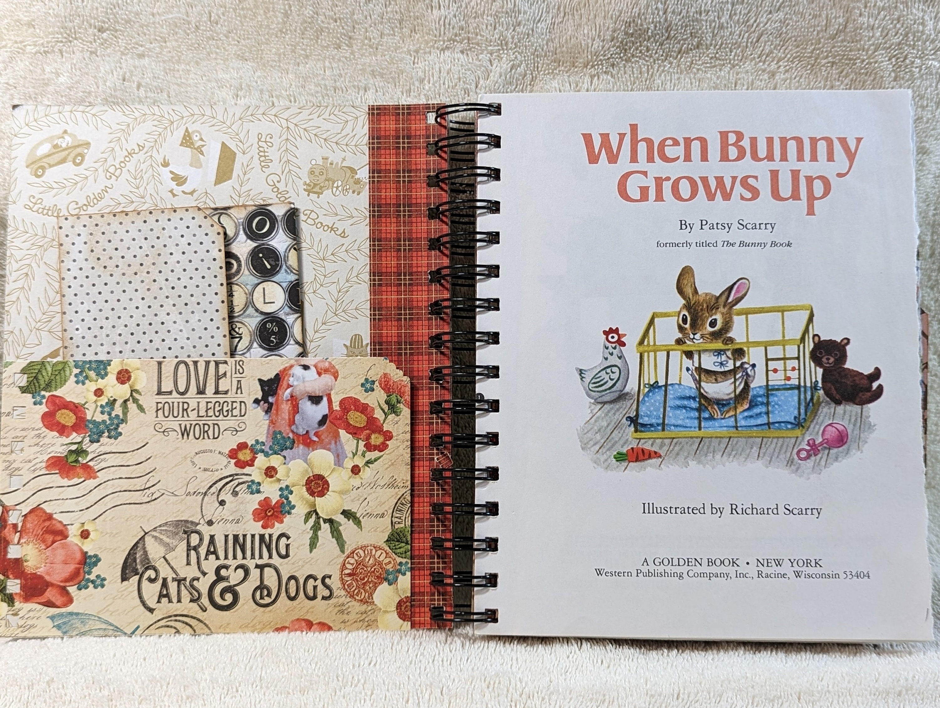 Little Golden Book Junk Journal - Etsy