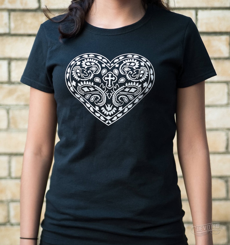 Chula Heart Black Ladies Shirt Classic Fit - Etsy