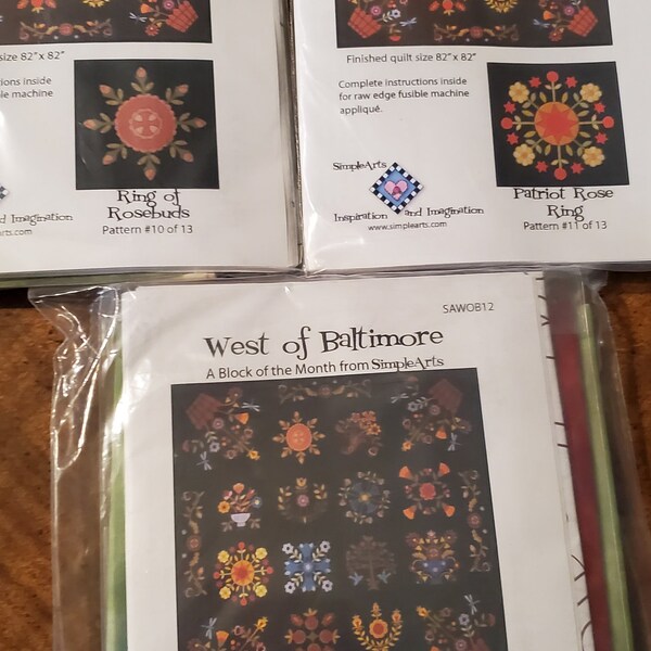 Baltimore Quilt Kit - Etsy