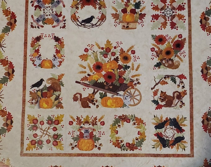 Baltimore Autumn Laser Cut Fusible Web Applique Quilt Kit - Etsy
