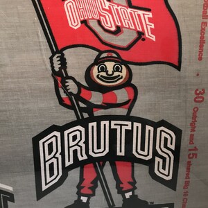 Vintage Licensed Ohio State Buckeyes Football Schedule Bandana Custom ...