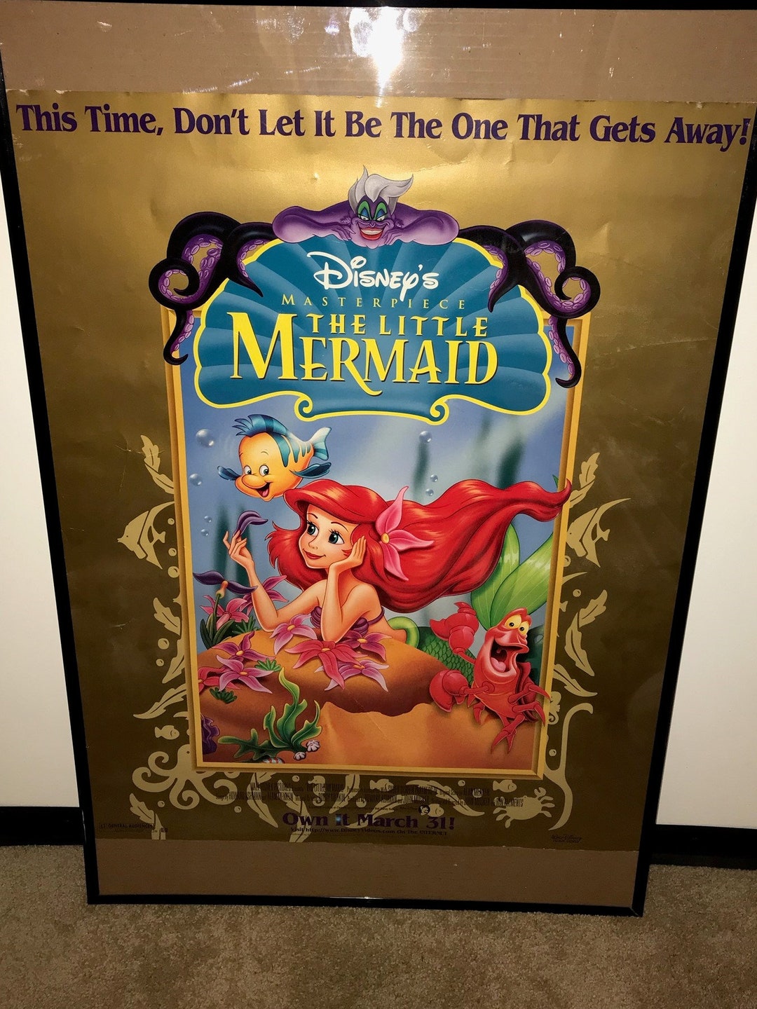 The Little Mermaid Vhs 1990