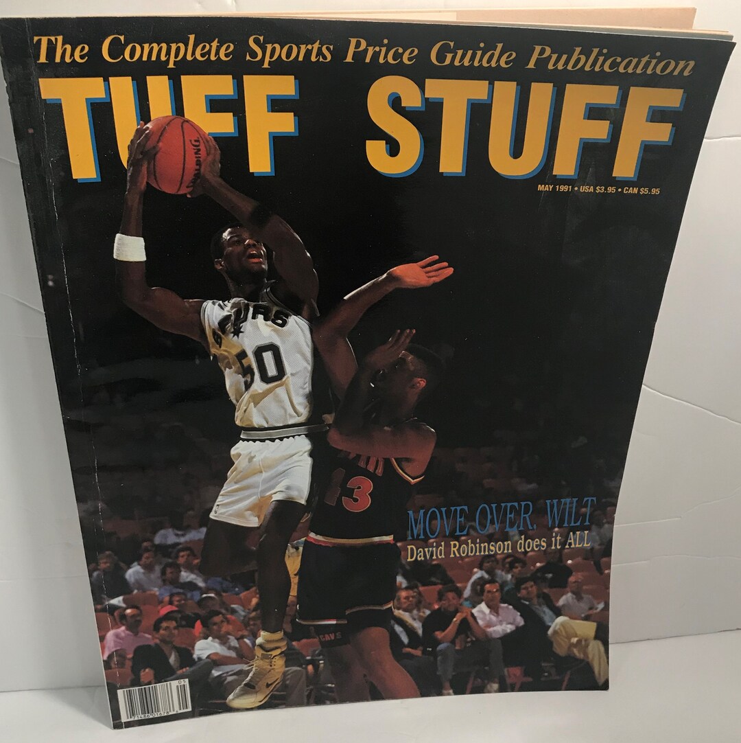 Vintage Tuff Stuff Trading Card Magazine May 1991 Featuring David ...