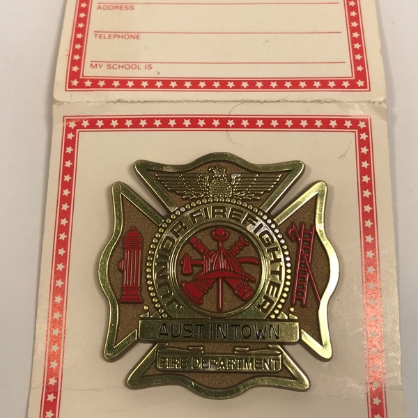 Firefighter Certificate - Etsy