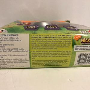 Vintage Nickelodeon Nick Click Digital Camera New in Box With ...