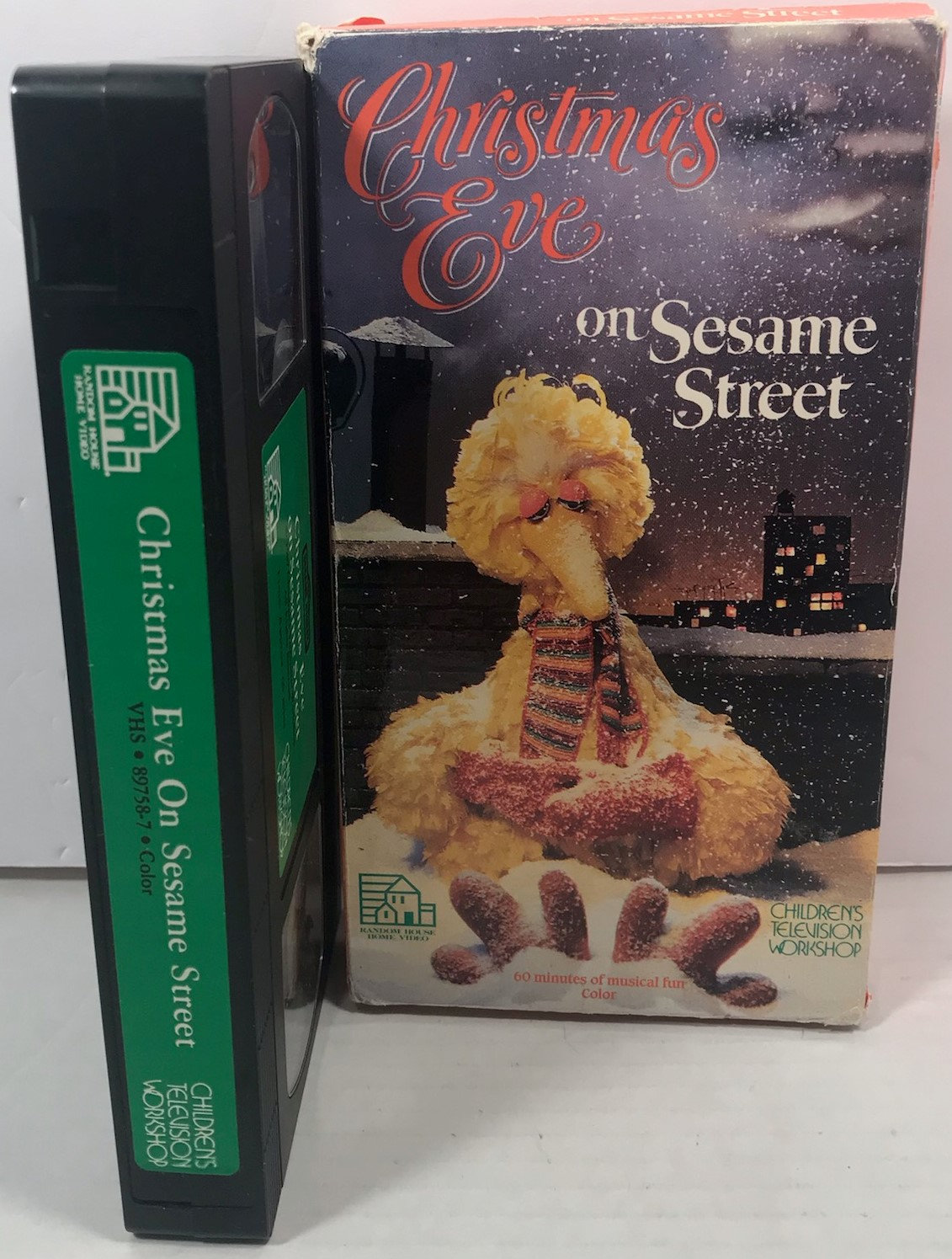 Sesame Street Christmas Eve On Sesame Street Vhs