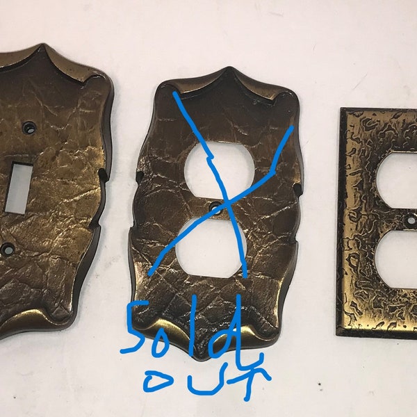 Vintage Outlet Cover - Etsy