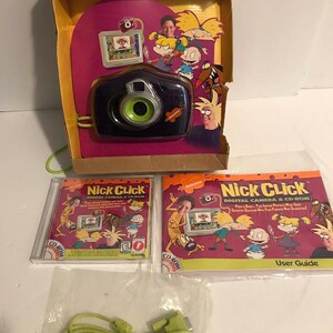 Vintage Nickelodeon Nick Click Digital Camera New in Box With ...