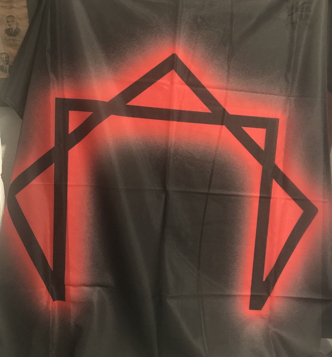 Licensed Tool Band Tool Army Banner Flag New Heptagram Logo - Etsy