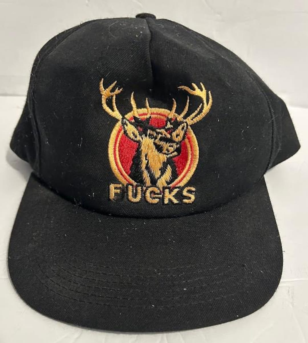 Vintage Bucks Cigarette Buck the System Spoof Party Cap Adult Mint ...