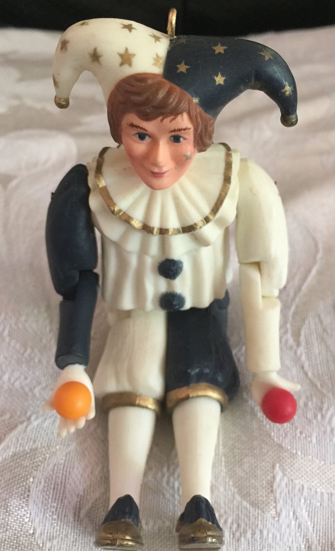 Vintage Hallmark Juggling Jester Jointed Holiday Ornament 1984 EC - Etsy