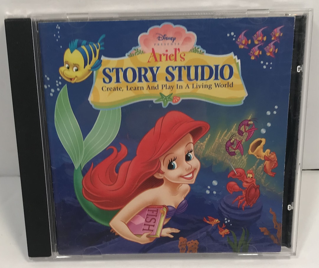 Vintage Disney Ariel's Story Studio Pc/mac Interactive CD ROM Good Condition 1997 - Etsy