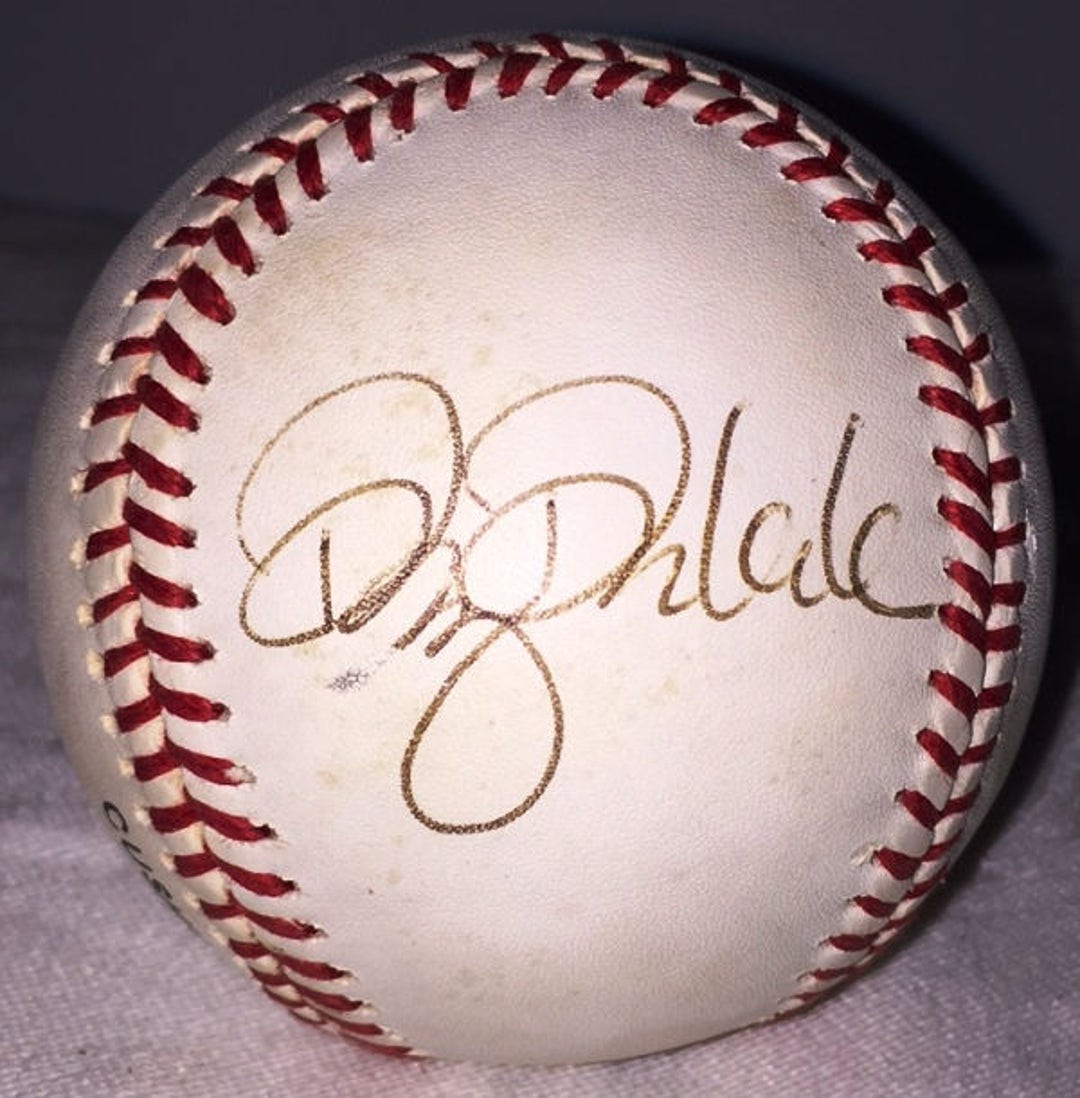 Vintage Hand Signed Doug Drabek Official National League Baseball ...