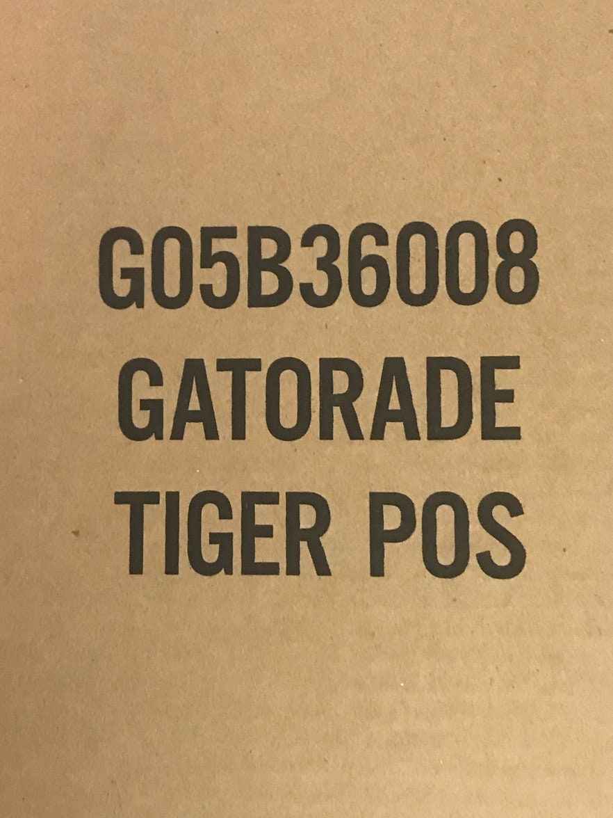 Vintage Tiger Woods Gatorade Cartón Publicitario Stand Up NIB - Etsy España