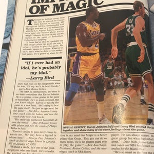 Vintage NBA Program Hoop Magazine 1991-1992 Cleveland Cavaliers Edition ...
