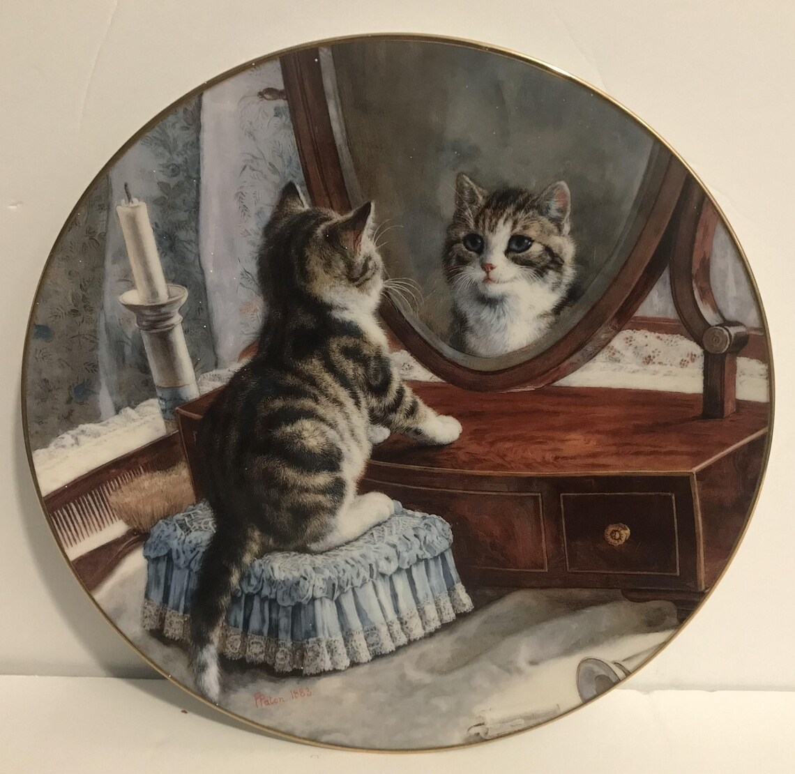 Vintage Bradex Who's the Fairest of Them All by Frank Paton Victorian ...