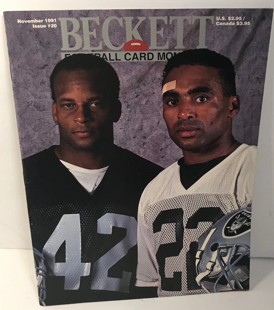 Vintage Beckett Football Card Monthly November 1991 Featuring Ronnie ...