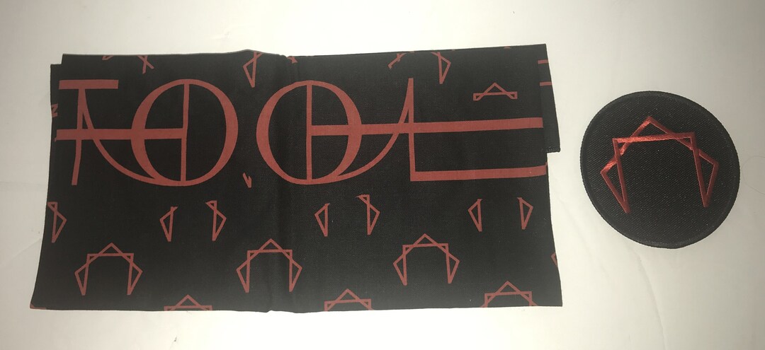 Licensed Tool Army New Logo Heptagram Patch and Bandana 2 Piece Set NIP ...