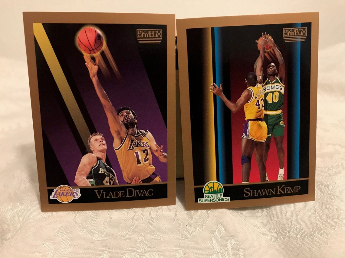 Vintage 1990 Skybox NBA Basketball Series 1 Set Mint New - Etsy