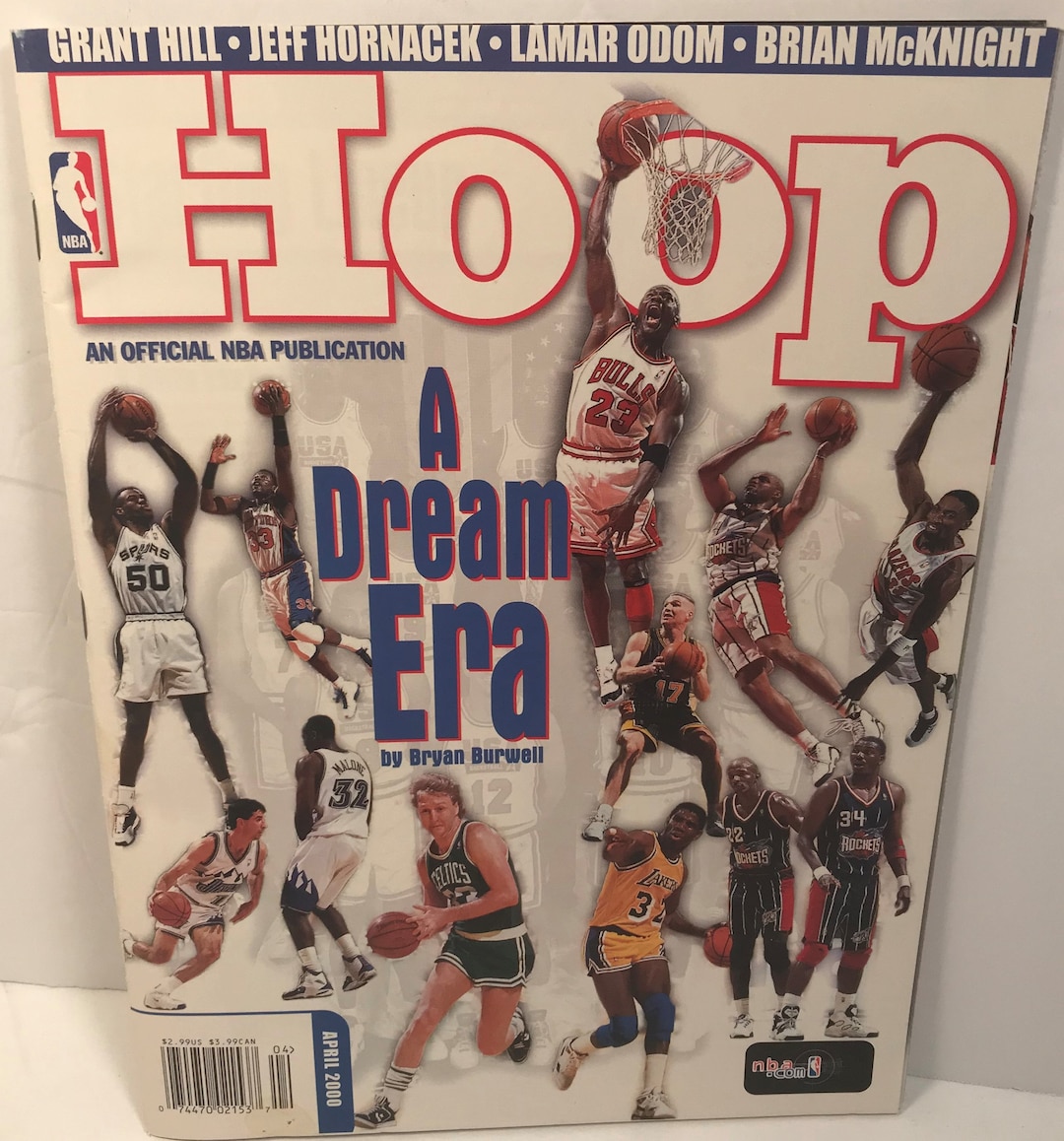 Vintage Hoop Magazine April 2000 Dream Team Grant Hill Lamar Odom ...