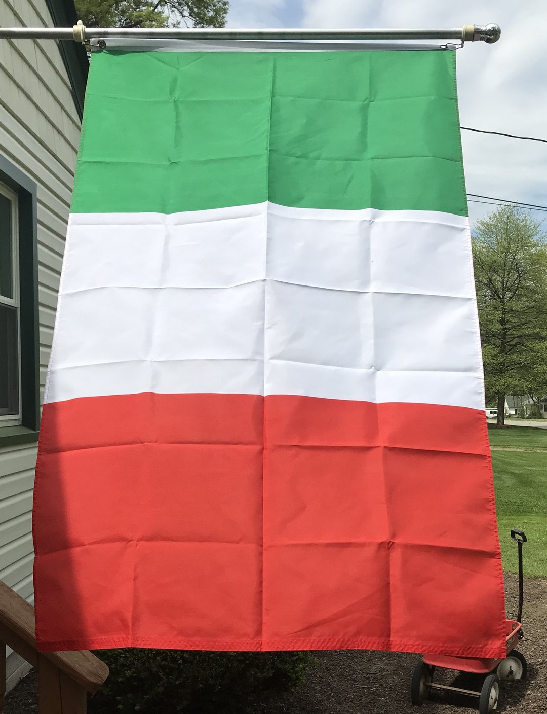 Vintage Large Italian Flag Banner Near Mint Condition 1990's - Etsy