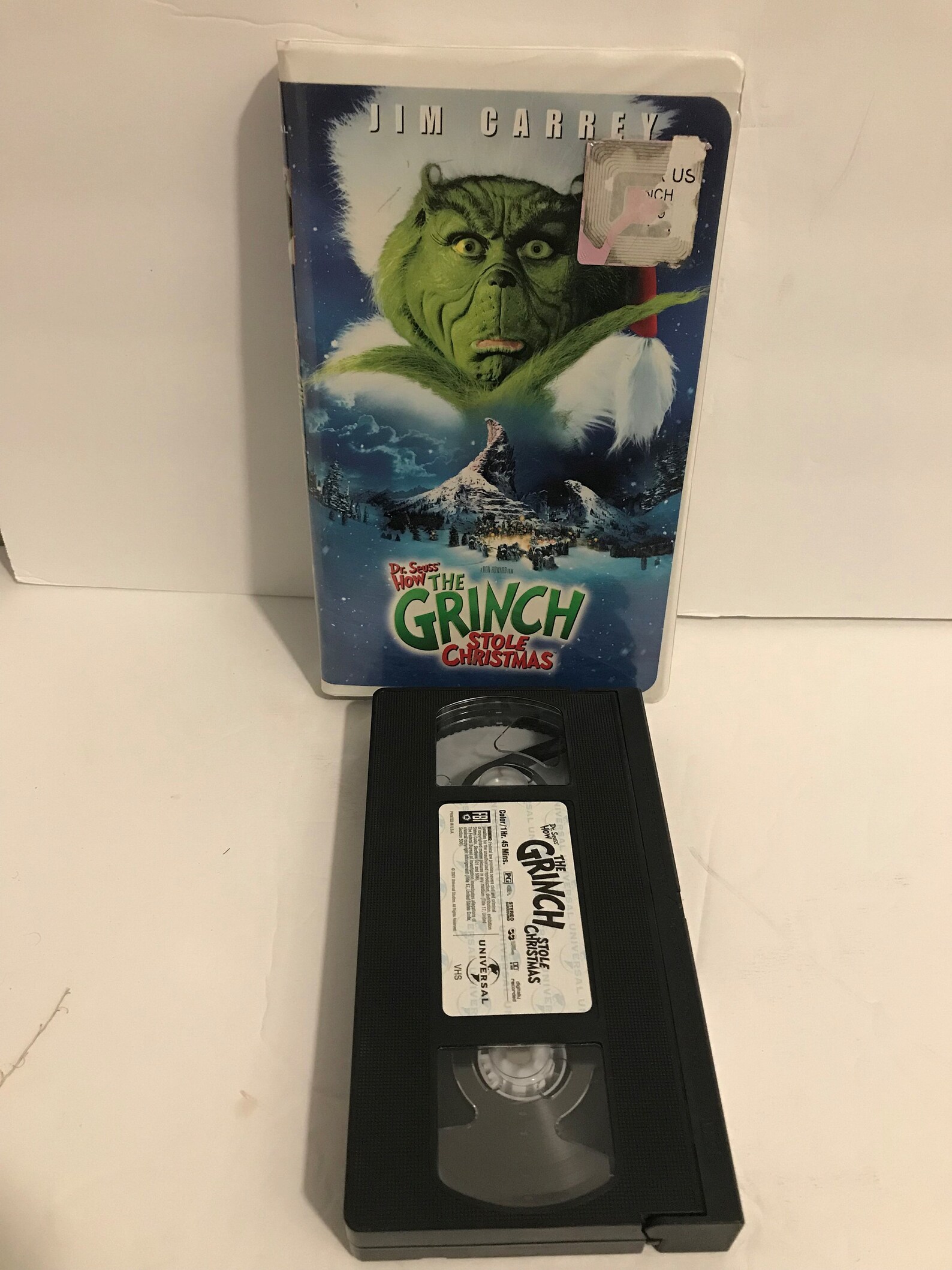 Vintage Dr Seuss How the Grinch Stole Christmas VHS Movie Jim - Etsy