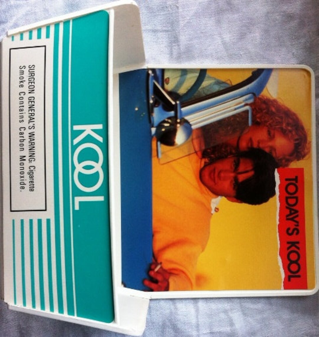 Vintage Kool Cigarettes Advertising Bin 1991 New - Etsy