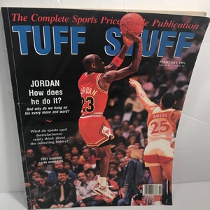 Vintage Tuff Stuff Trading Card Magazine February 1991 Featuring ...