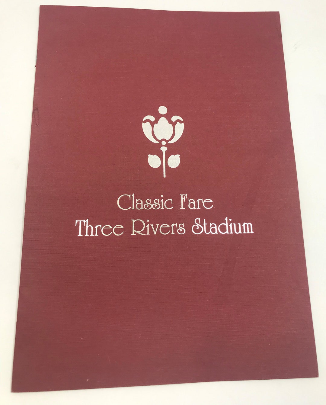 Vintage Three Rivers Stadium Lounge Box Event Day Menu ARA Services ...