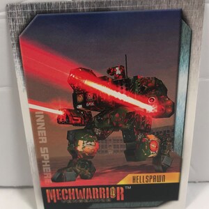Vintage Mechwarrior 4 Inner Sphere Special Promo Mech Cards Microsoft ...