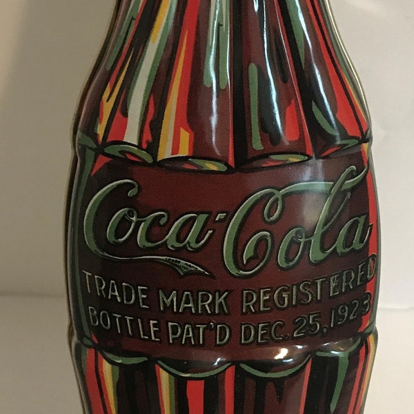 Large Vintage Coca Cola Bottle - Etsy