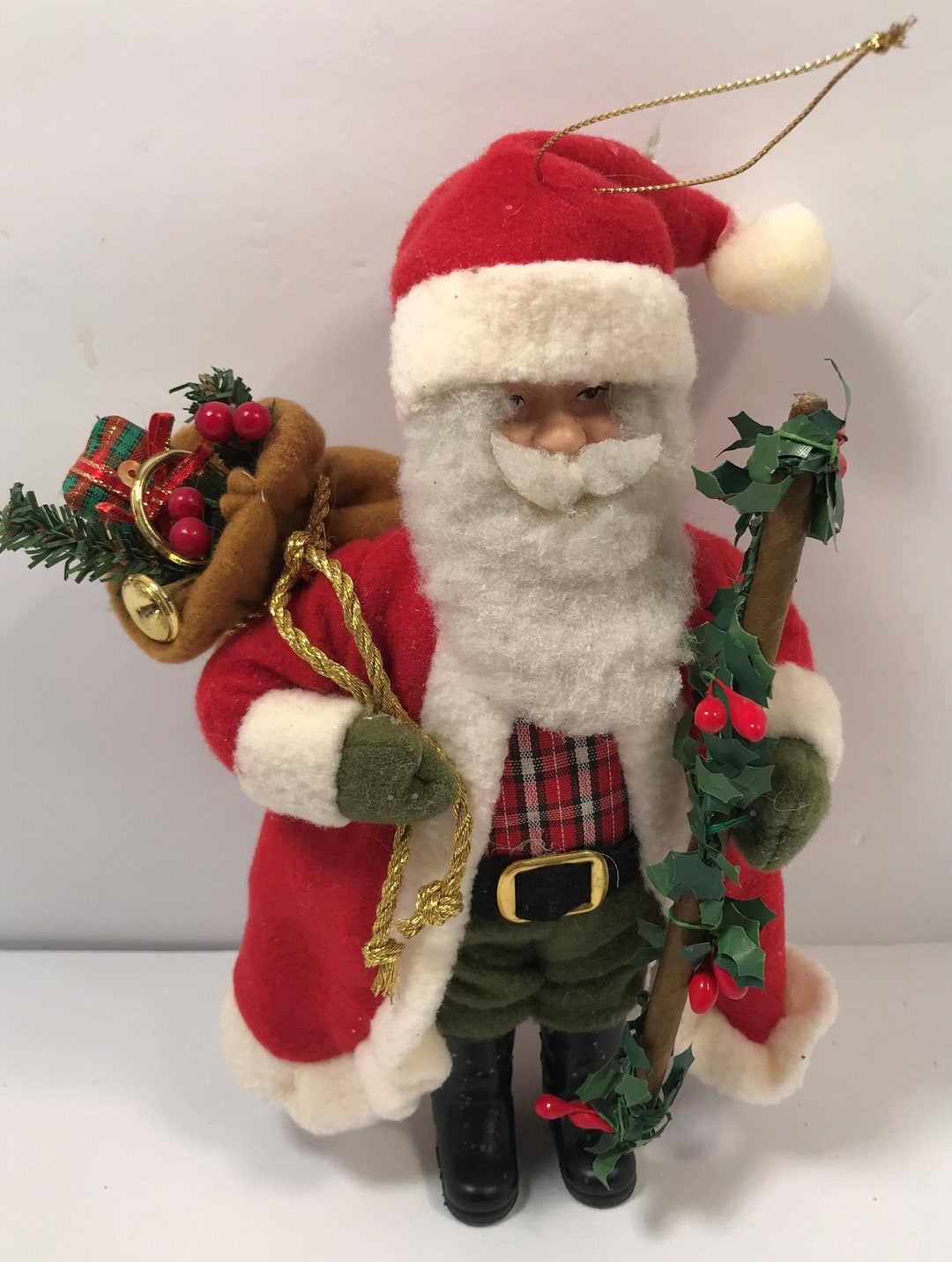 Vintage Santa Claus Ornament and Table Decoration Excellent Condition ...