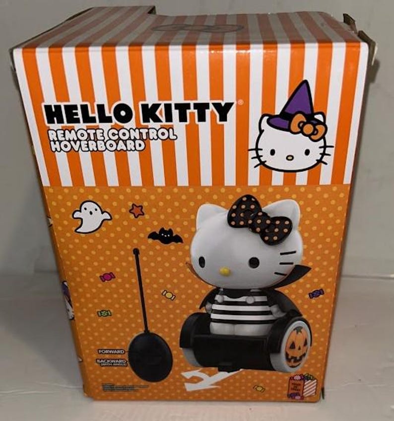 Sanrio Hello Kitty Halloween Remote Control Hoverboard Hello Vampire ...