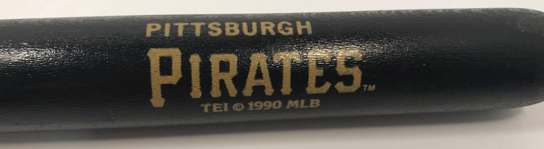 Vintage Pittsburgh Pirates Block Letters Black Miniature - Etsy