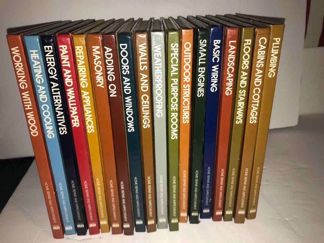 Vintage Time Life Home Remodeling and Repair Hard Cover Books Excellent ...