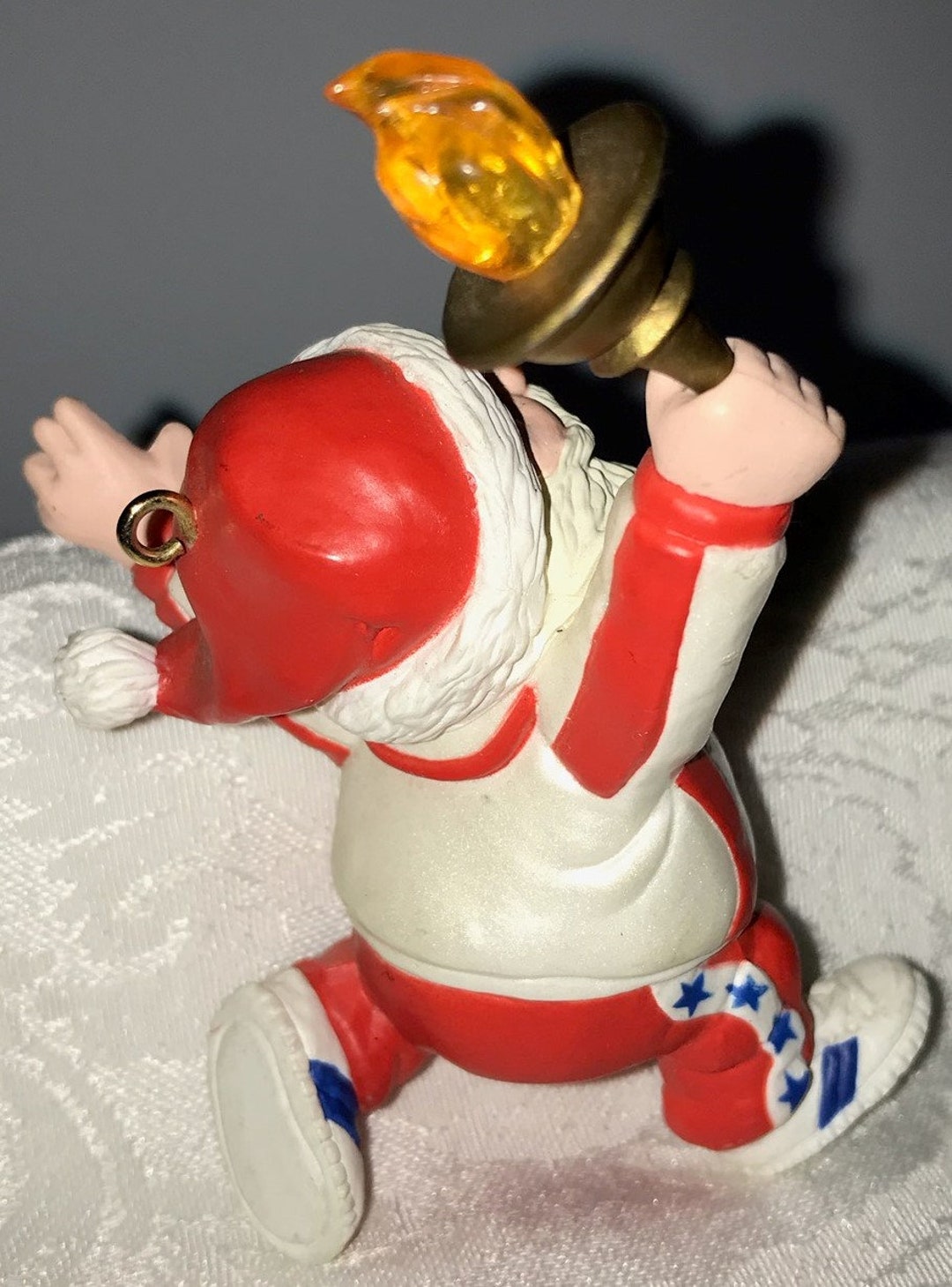 Vintage Hallmark Santa Ornaments 1980's and 1990's Mint - Etsy