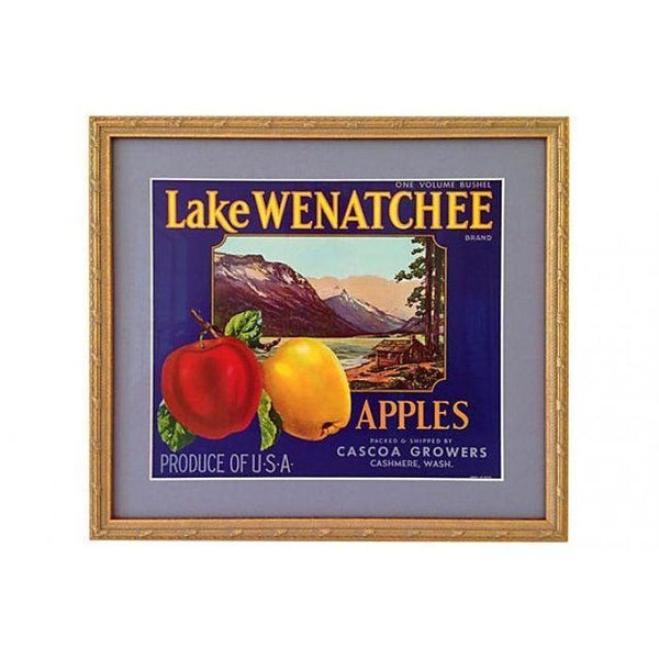 Apple Crate Label - Etsy