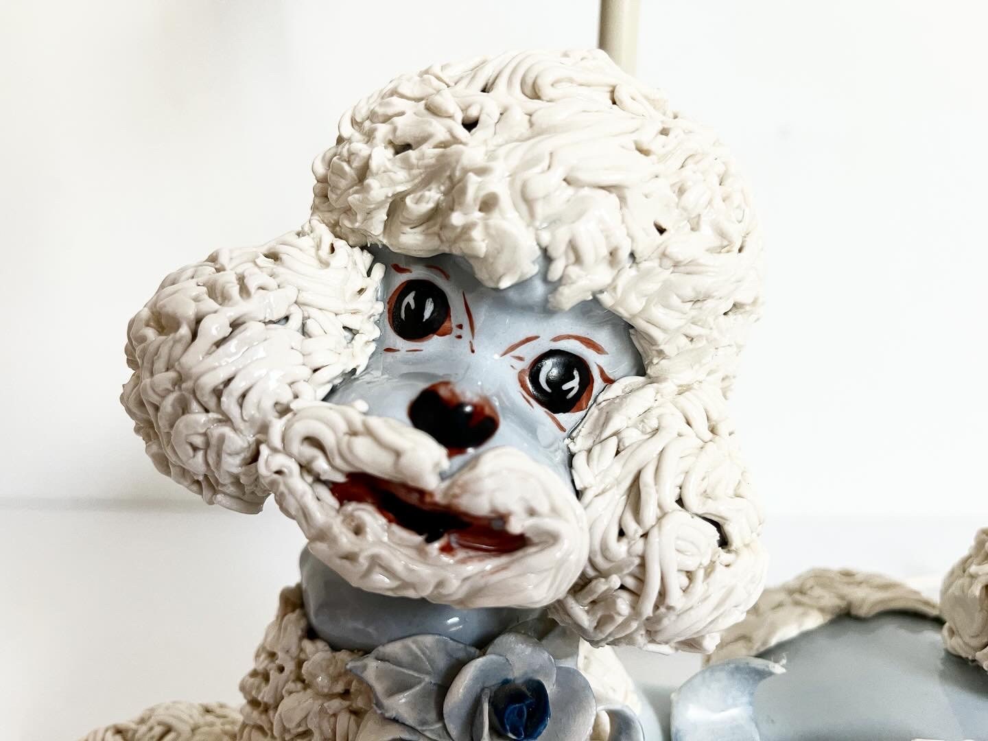 1950s Poodle Lamp & Shade - Etsy