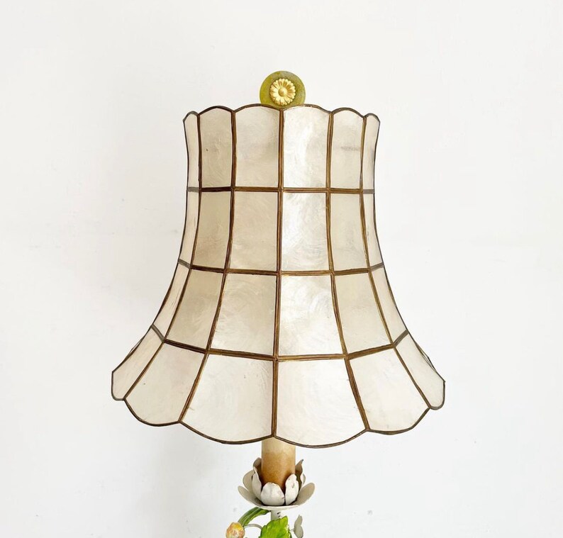 Midcentury Italian Lemon Tree Lamp & Shade - Etsy