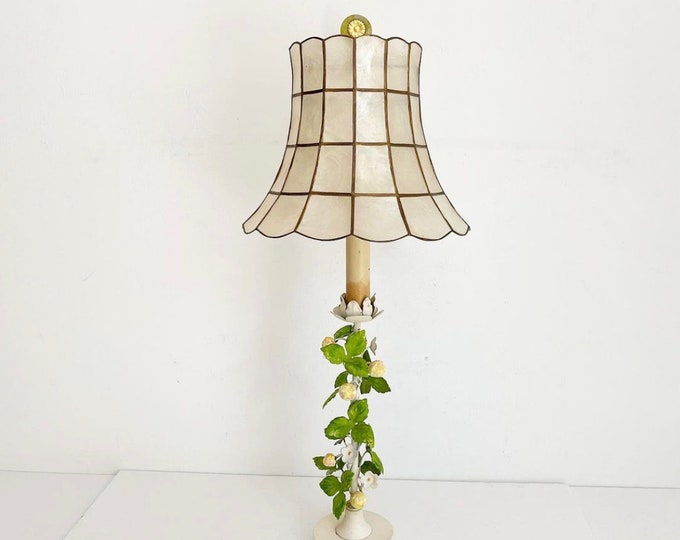 Midcentury Italian Lemon Tree Lamp & Shade - Etsy
