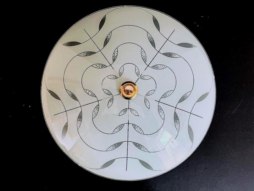 Modern Floral Ceiling Light, C1970 - Etsy
