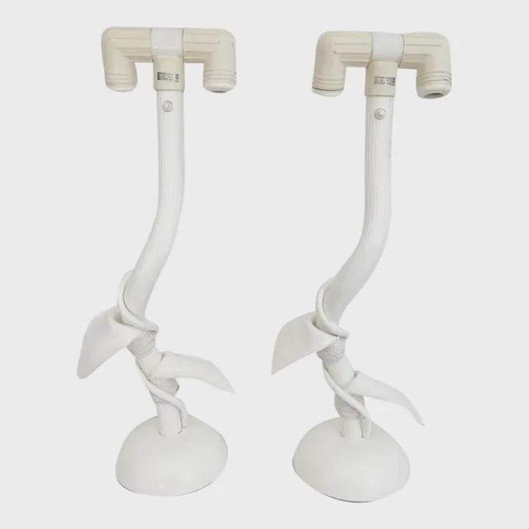 1970s Modern Leaf & Vine Lamps - Pair - Etsy