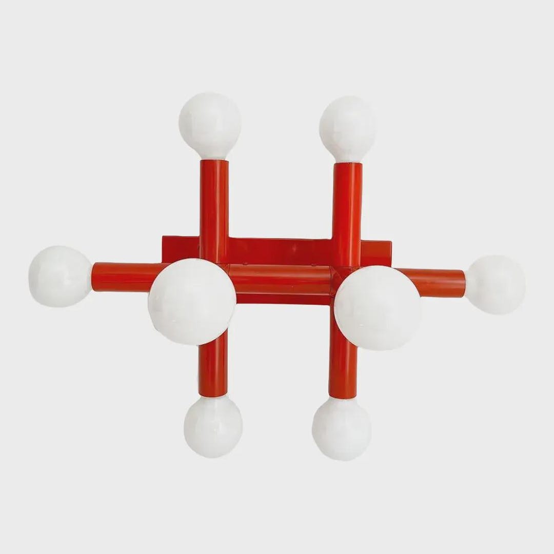 Modern Molecule Wall Sconce by Lightolier, C1970 - Etsy