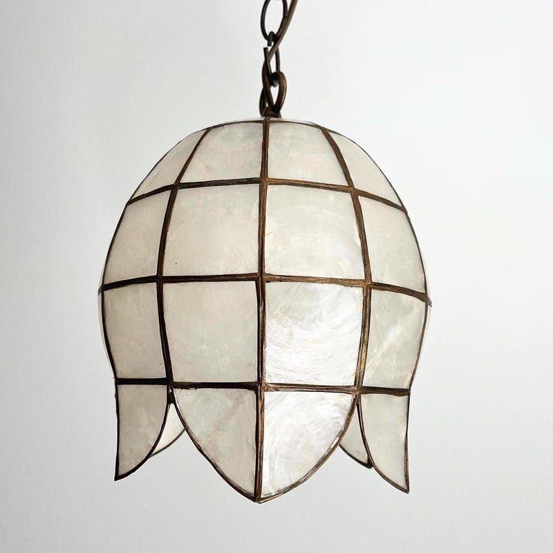 Shell Pendant Lights - Etsy