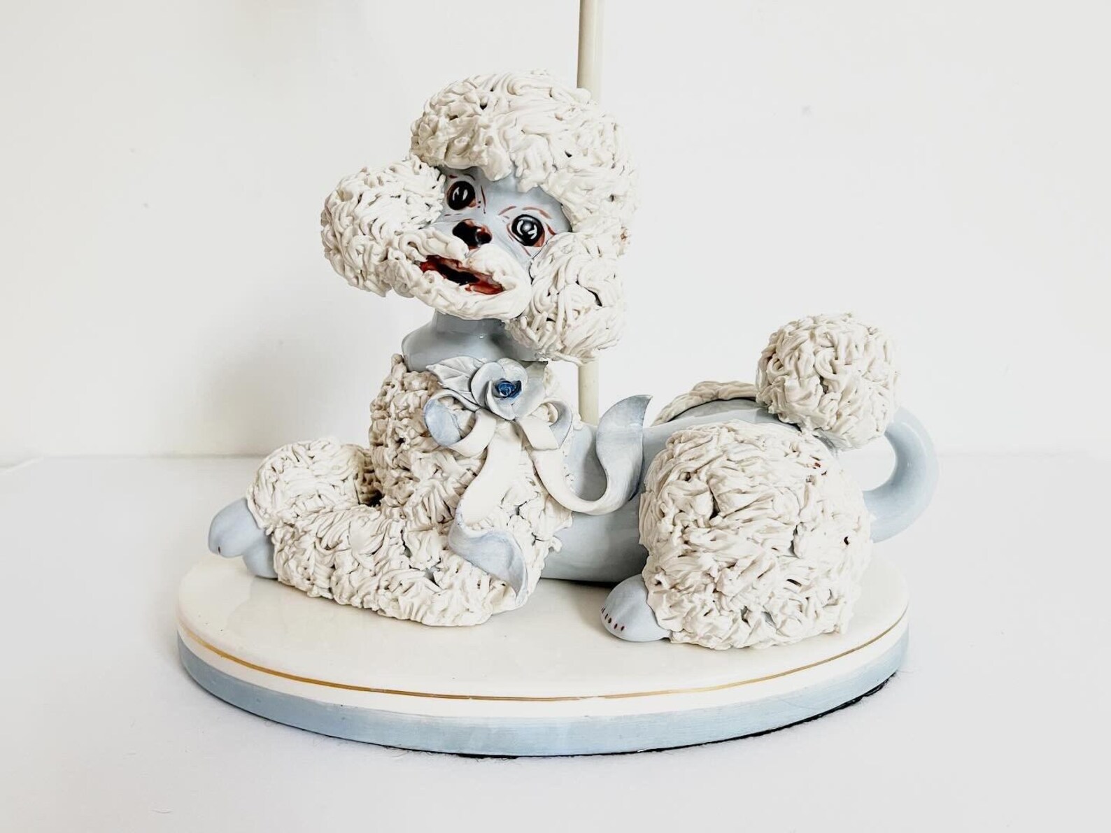 1950s Poodle Lamp & Shade - Etsy