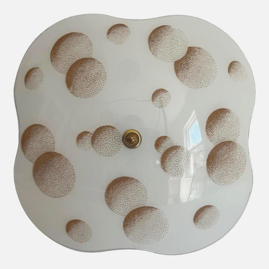 1960s Modern Moons Ceiling Light - Etsy