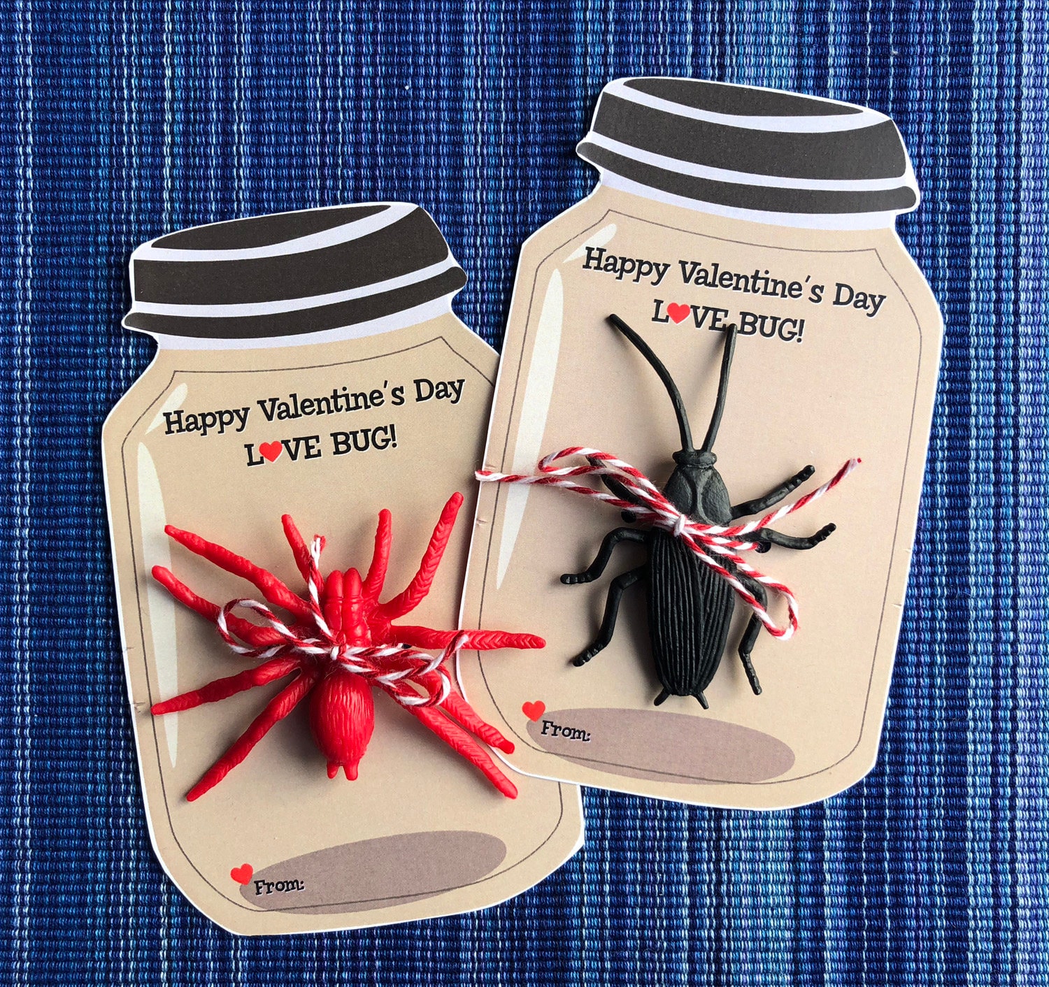 Love Bug Valentines Instant Download Valentine's Day | Etsy