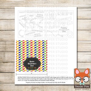 You Color My World Bag Topper - Instant Download - Valentine's Day ...